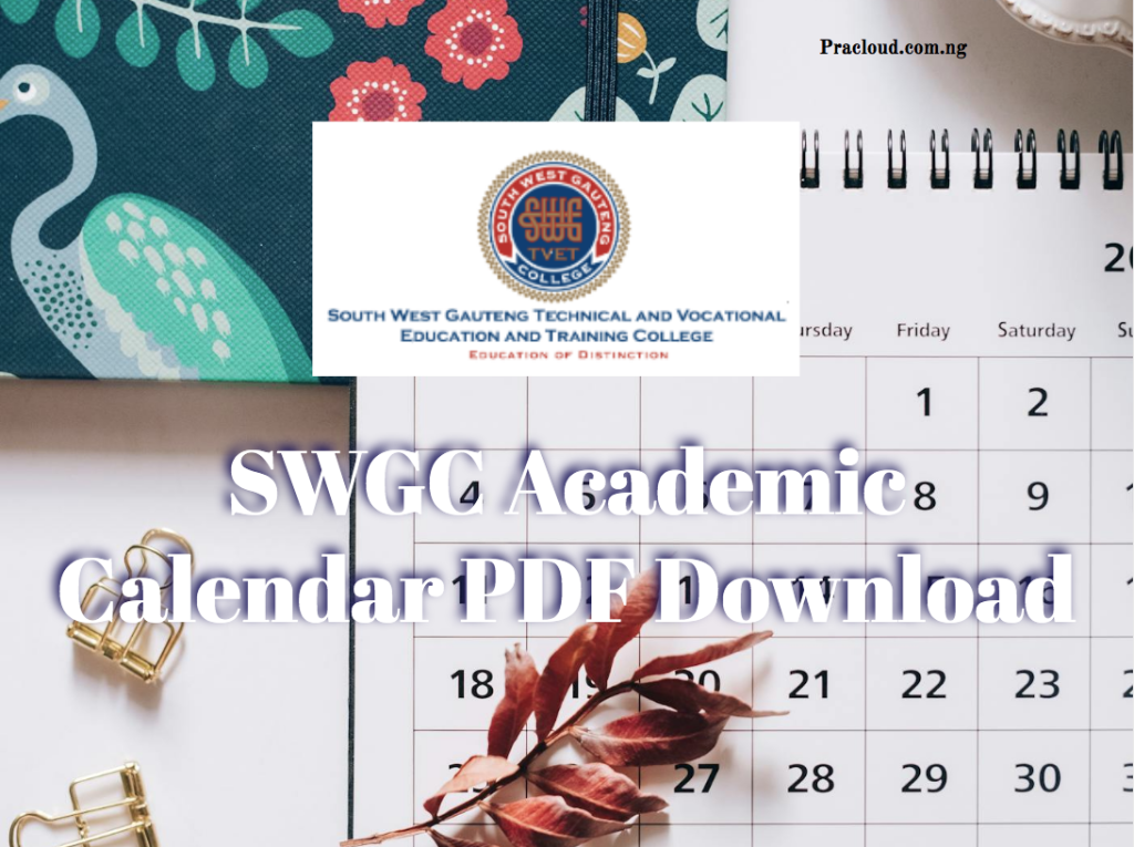 SWGC Academic Calendar PDF Download